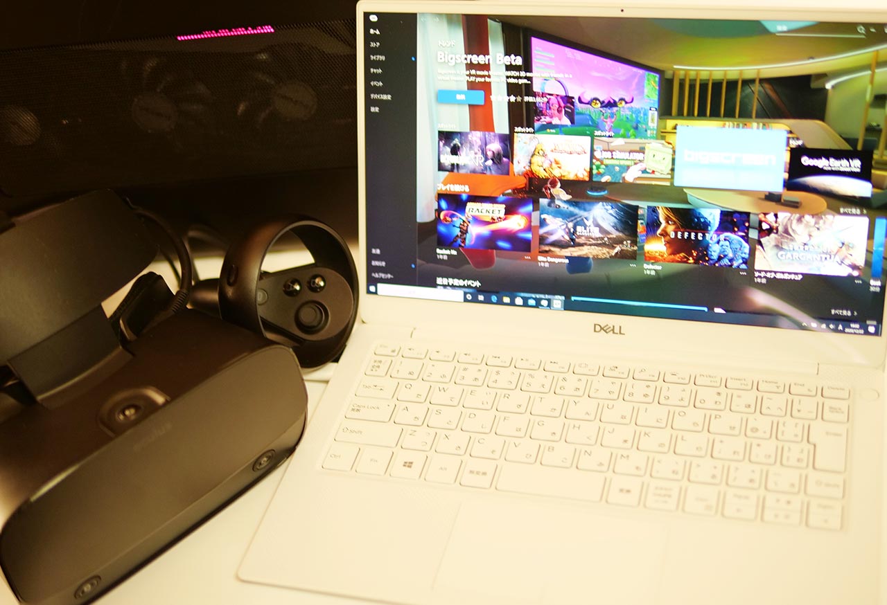 DELL XPS 13 9380でOculus Rift Sを使う Core i7-8565U /16GB /RTX3060Ti(eGPU ...